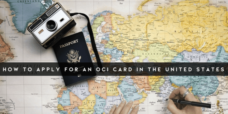 How to Apply for an OCI Card in the United States | Air Trip Masters