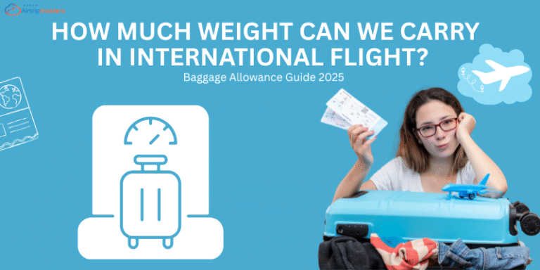 How Much Weight Can We Carry in International Flight - ATM