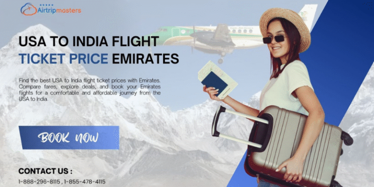Average USA to India Flight Ticket Price Emirates | Air Trip Masters