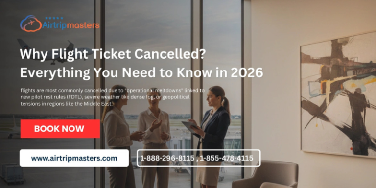 Why Flight Ticket Cancelled? 2026 Guide to Reasons & Refunds